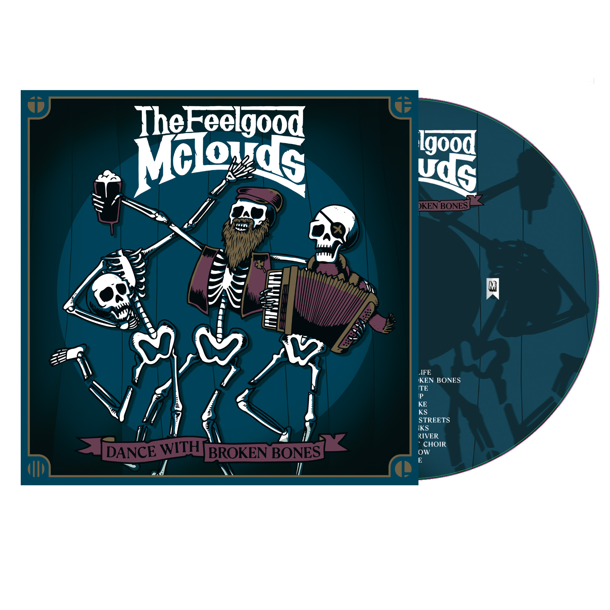 The Feelgood Mclouds - Dance With Broken Bones (CD) | Official Uncle M Shop