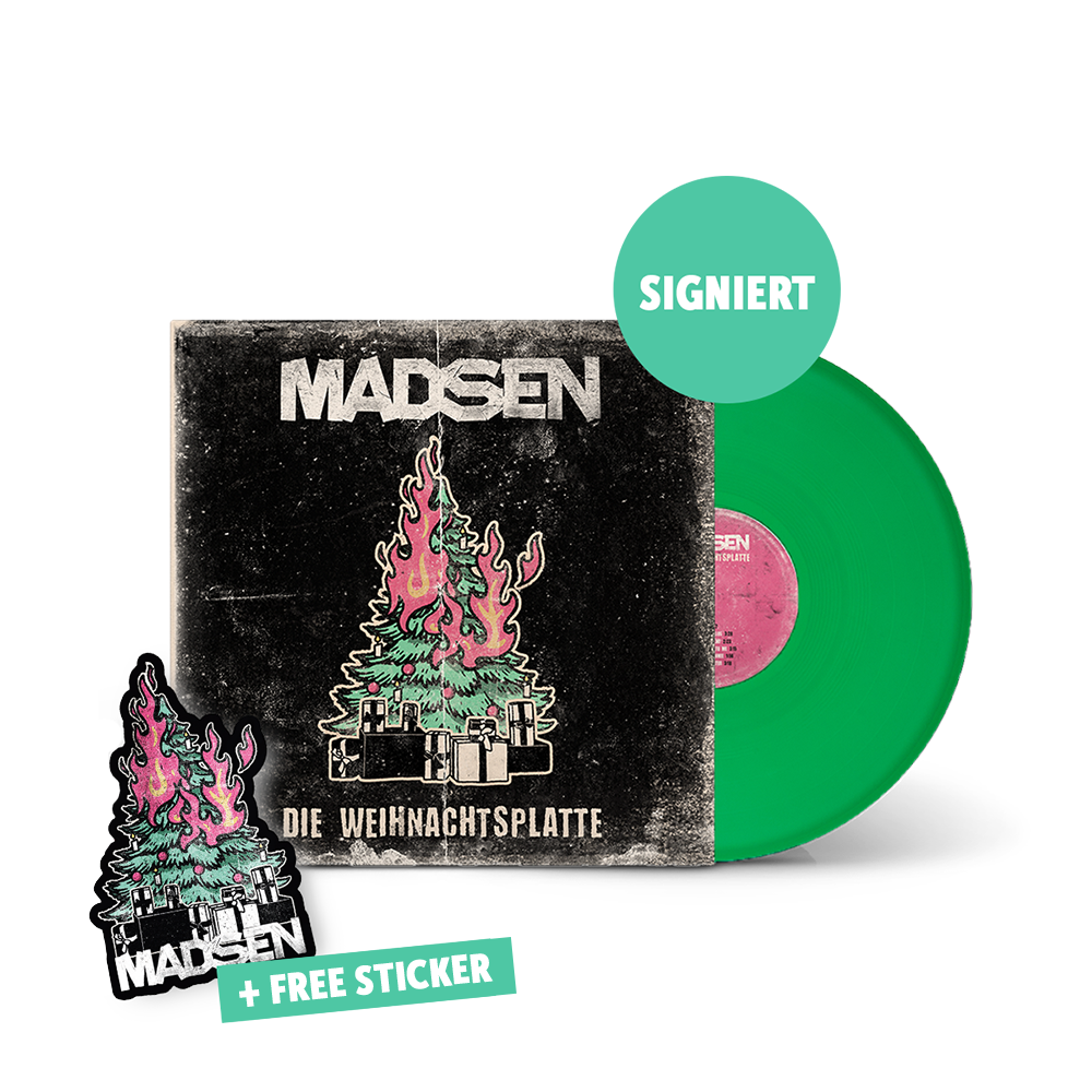 Bundle - LP (transparent grün) - Die Weihnachtsplatte | Official Madsen ...