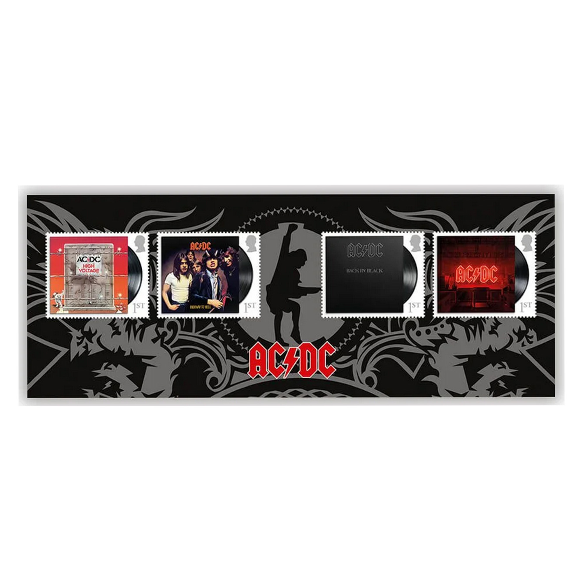 AC/DC - Briefmarken Block | Official RADIO BOB!-Shop