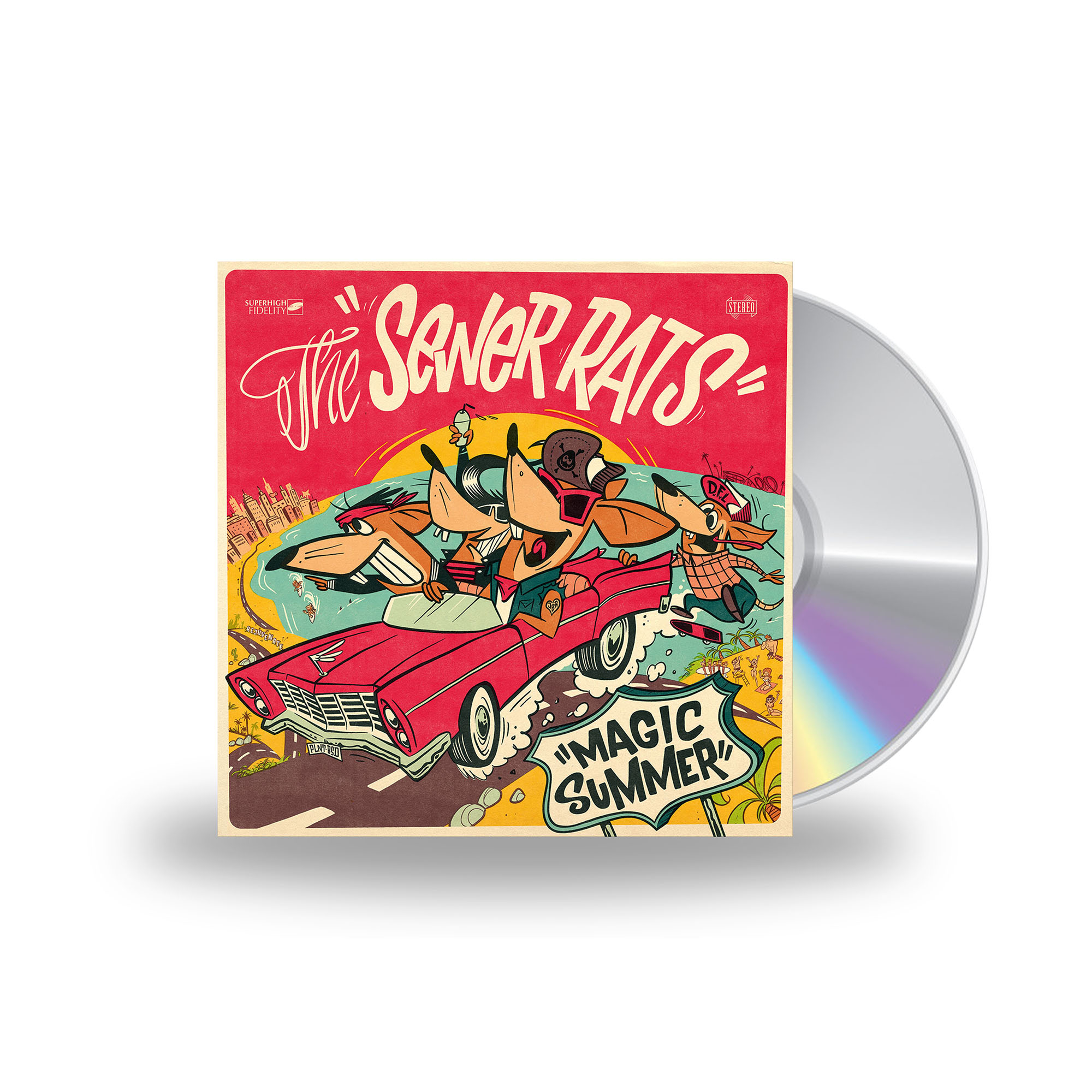 The Sewer Rats - Magic Summer (CD) | Official Uncle M Shop | Official ...